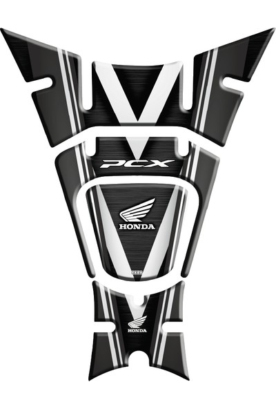 Honda Pcx 2018-2020 4 Parça Tank Pad Honda Pcx 2018-2020 4 Parça Tank Pad