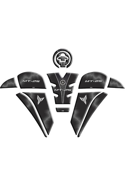 Yamaha MT25 2020-2021 Tank Pad Set Yamaha MT25 2020-2021 Tank Pad Set