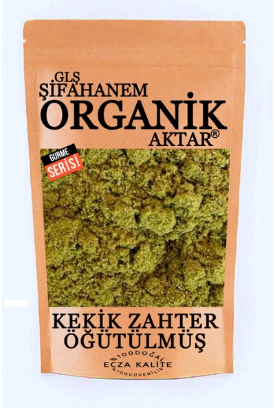 GLŞ Şifahanem Organik Aktar Kekik Zahker Kekiği Toz 100 gr GLŞ Şifahanem Organik Aktar Kekik Zahker Kekiği Toz 100 gr