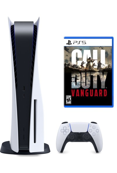 Sony Playstation 5 ( Ithalatçı Garantili ) + Ps5 Call Of Duty: Vanguard Sony Playstation 5 ( Ithalatçı Garantili ) + Ps5 Call Of Duty: Vanguard
