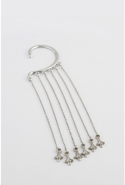 New Obsessions Gümüş Basil Küpe