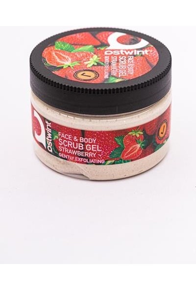 Ostwint Face Body Scrub Gel Strawbarry 300 ml Ostwint Face Body Scrub Gel Strawbarry 300 ml
