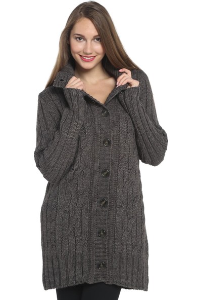 Solo Mohair Yün Örme Hırka