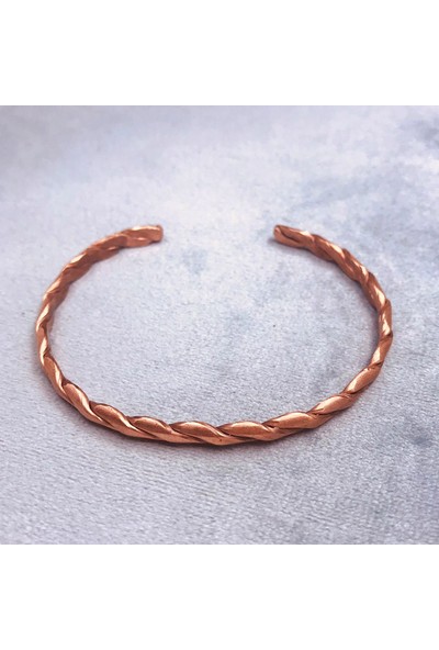 By Primarima Saf Bakır Burma Bilezik