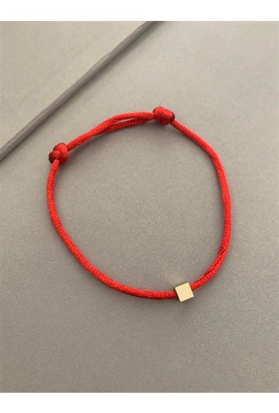 Misto Kırmızı Küp Bileklik