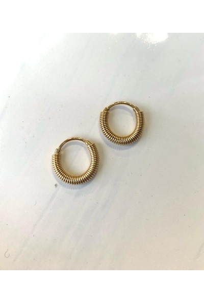 Misto Çelik Halka Küpe