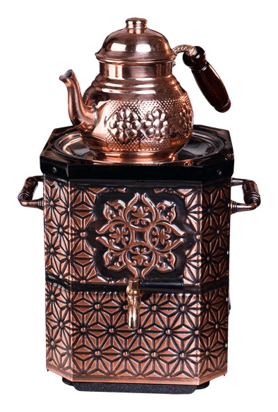 Ürünpazarı Elektrikli Nostaljik Bakır Çay Semaveri + Demlik Ürünpazarı Elektrikli Nostaljik Bakır Çay Semaveri + Demlik