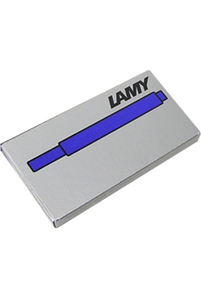 Lamy T10 Dolma Kalem Kartuşu 5’li Mavi Lamy T10 Dolma Kalem Kartuşu 5’li Mavi