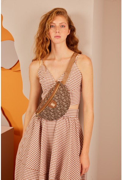 Pierre Cardin Kahve Kadın Bel Çantası 05PO22Y1645 Pierre Cardin Kahve Kadın Bel Çantası 05PO22Y1645