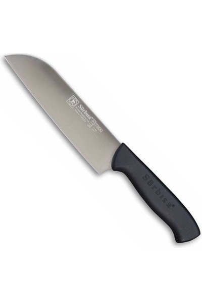 Sürbisa Sıcak Dövme Aşçı Bıçağı Santoku