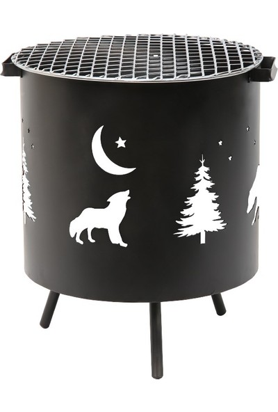 Nurgaz Orman Şöminesi Izgaralı