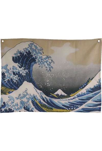 ModaZey Great Wave Duvar Halısı ModaZey Great Wave Duvar Halısı