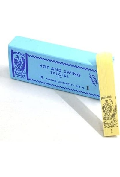 Rigotti Mavi Kuşak 1 Numara Hot And Swing Rigotti-Klarnet Kamışı Rigotti Mavi Kuşak 1 Numara Hot And Swing Rigotti-Klarnet Kamışı