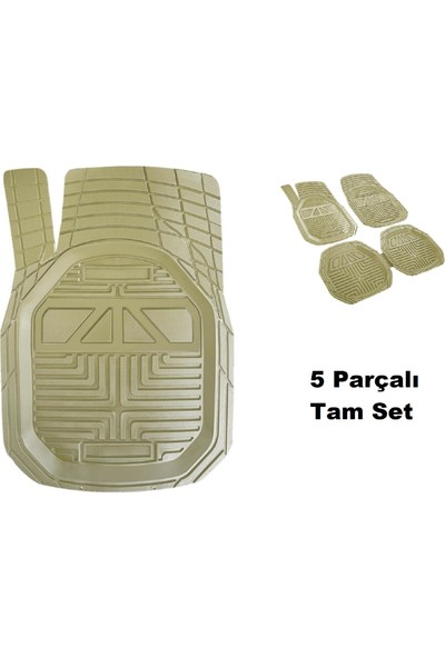 Vavka 2004 Model Volkswagen Passat Için 3D Ekstra Havuzlu Tip Universal Paspas - Lüks Bej Vavka 2004 Model Volkswagen Passat Için 3D Ekstra Havuzlu Tip Universal Paspas - Lüks Bej