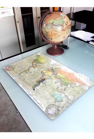Sümen Dünya Haritası 60X40 cm