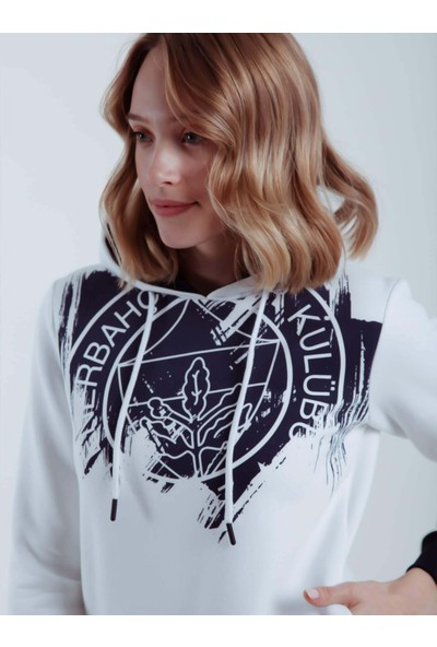 Fenerium Kadın Trıbun Brush Logo Sweat