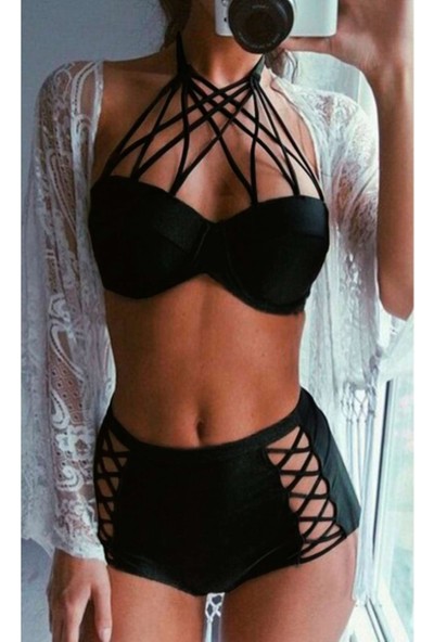 Otantik Plaj Giyim Siyah - 19101.1364.