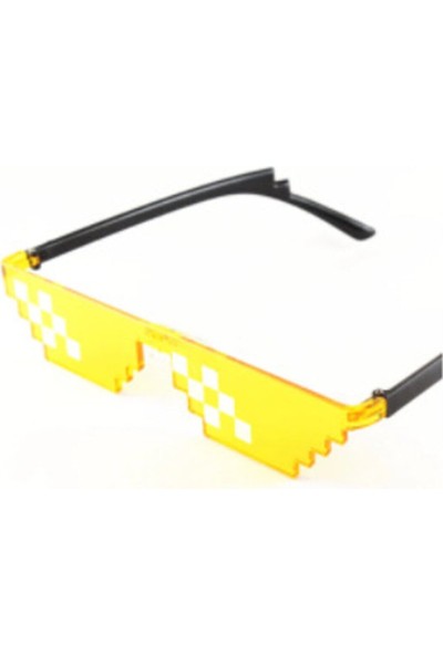 Asroya Thug Life Güneş - Parti - Kostüm - Özel Tasarım Gözlüğü Gözlük Erkek Kadın Güneş Gözlüğü Gözlük