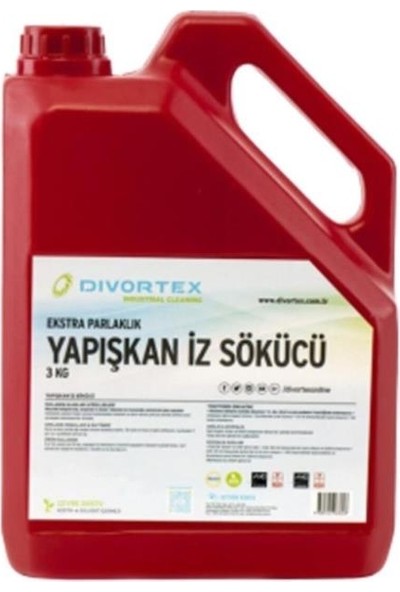 Divortex Yapışkan Izi Sökücü 3 kg