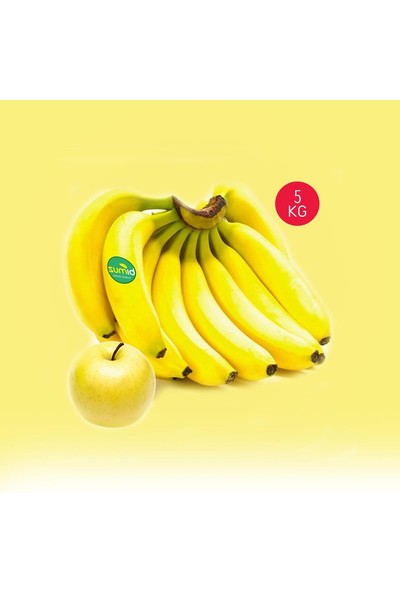 Tropik Sepeti Yerli Muz 5 kg