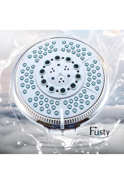Fusty Huge 5 Fonksiyonlu Yüksek Kalite Büyük Duş Başlığı - El Duşu