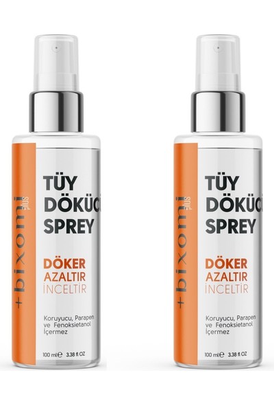 Bixomi Tüy Dökücü Plus Sprey 2 X 100ml