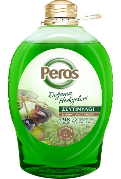 Peros Olive&Bergamot Sıvı Sabun 3,6 kg Peros Olive&Bergamot Sıvı Sabun 3,6 kg