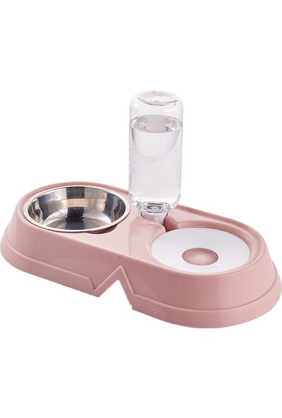 Miko Pet Mikopet Kedi Köpek Mama Su Kabı-Pembe