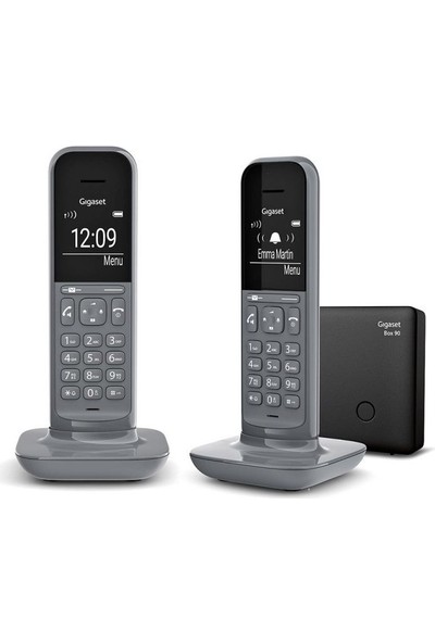 Gigaset CL390 Duo 2 Ahizeli Telsiz Telefon Satellite Grey Gigaset CL390 Duo 2 Ahizeli Telsiz Telefon Satellite Grey