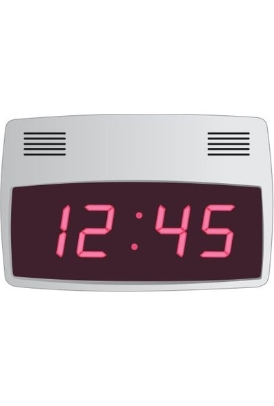 Emse Dijital Duvar Saati - Saat & Sıcaklık Göstergeli Time'pro Tt-57 Emse Dijital Duvar Saati - Saat & Sıcaklık Göstergeli Time'pro Tt-57