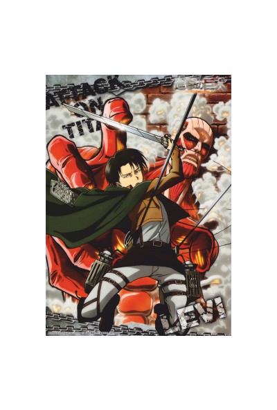 Hayat Poster Attack On Titan Levi Anime 30 x 45 cm Kuşe Poster Silindir Hayat Poster Attack On Titan Levi Anime 30 x 45 cm Kuşe Poster Silindir