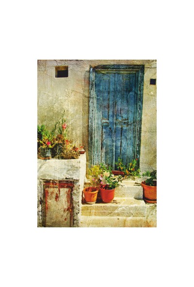 Hayat Poster Köy Kapısının Önü 30 x 45 cm Kuşe Poster Silindir Hayat Poster Köy Kapısının Önü 30 x 45 cm Kuşe Poster Silindir