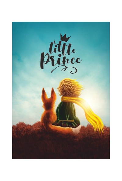 Hayat Poster Küçük Prens ve Tilki Dostu 30 x 45 cm Kuşe Poster Silindir Hayat Poster Küçük Prens ve Tilki Dostu 30 x 45 cm Kuşe Poster Silindir