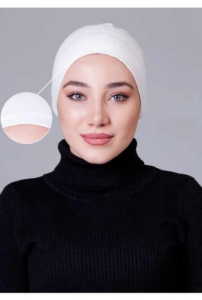 Krem Likralı Kaymayan Bone