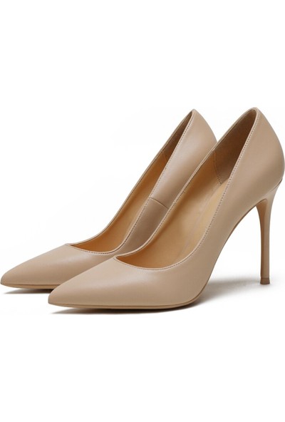 Picky Rose Picky Rose, Bej Renk 10CM Topuk Picky Rose Picky Rose, Bej Renk 10CM Topuk