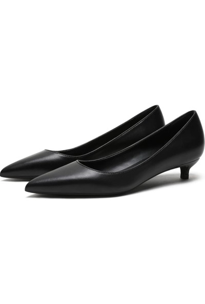 Picky Rose Picky Rose, Siyah Renk 3cm Topuk Picky Rose Picky Rose, Siyah Renk 3cm Topuk