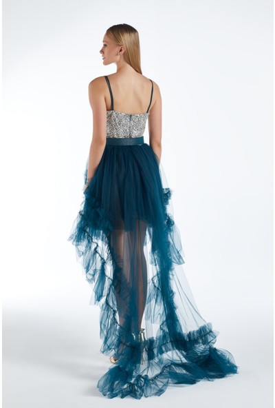 Sqbs 9280 Midi Boy Kısa Abiye