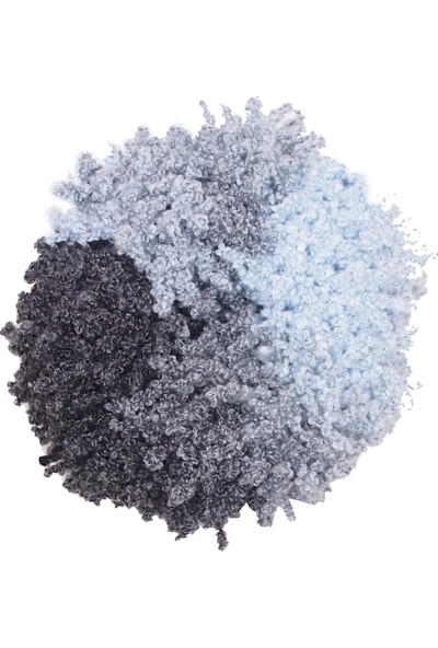 Asafir Ebruli Gri Topuz Tokası Asafir Ebruli Gri Topuz Tokası