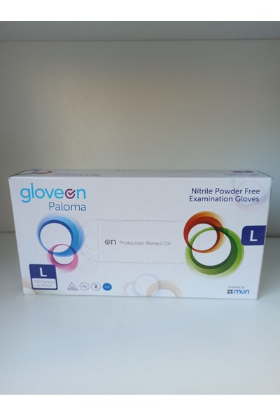 Gloveon Cerrahi Nitril Eldiven Large