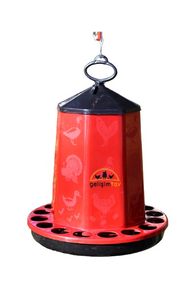 Gelişim Tav Dekoratif Kırılmaz Tavuk Yemliği 15 Kg Gelişim Tav Dekoratif Kırılmaz Tavuk Yemliği 15 Kg