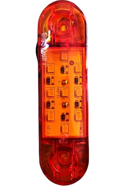 9 Ledli Tombul Parmak LED 10 Adet (Turuncu-Kırmızı-Beyaz-Mor)