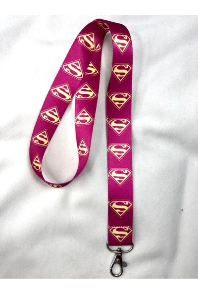 Hediyebum Supergirl Boyun Askısı İpi