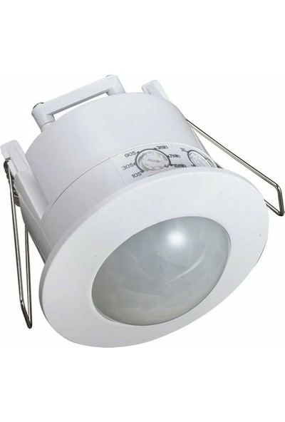 Ack AY31-01040 220V 360 Derece Sıva Altı Tavan Tipi Hareket Sensörü Ack AY31-01040 220V 360 Derece Sıva Altı Tavan Tipi Hareket Sensörü