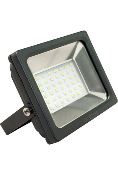 Ack AT61-03032 30W LED Projektör 6500K Beyaz Ack AT61-03032 30W LED Projektör 6500K Beyaz