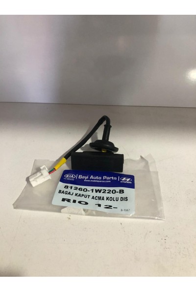 Kia Rio Bagaj Acma Dugmesı (Kore)