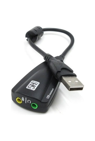 Blue Wings Usb2.0 Sanal 7.1 Kanal 3D Ses Kartı 5hv2