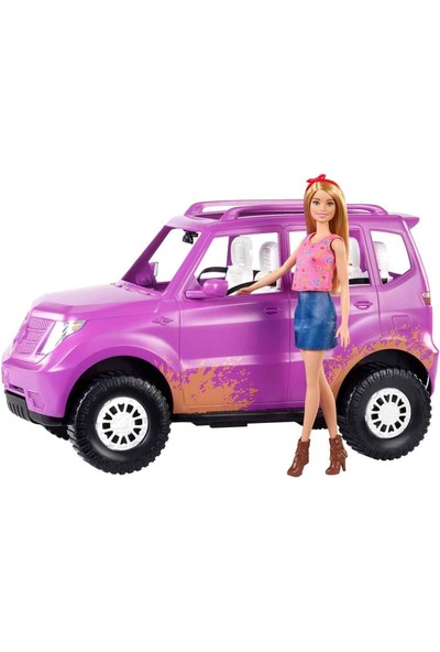 Barbie Bebek ve Suv Aracı GHT18