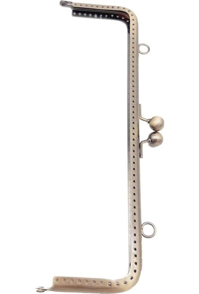 Angel Çanta Aksesuar 25 cm Antik Çanta Klipsi Düz Model