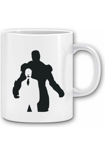 Ksp Ticaret Ironman Baskılı Kupa Bardak