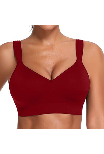 Vandor Girls Kadın Dikişsiz Spor Sutyen (Yurt Dışından)